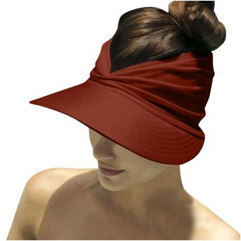 PONYTAIL VISOR RUST – CAP GUYS